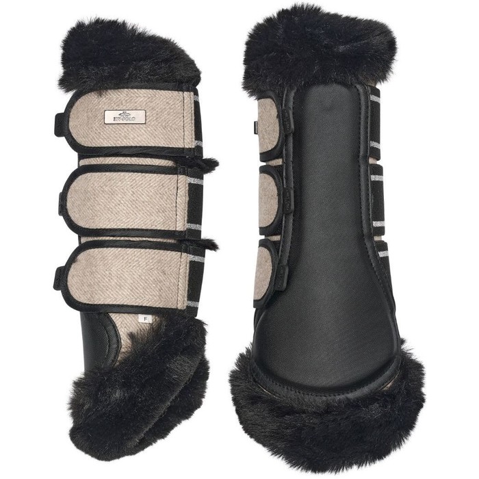 2022 HV Polo Francis Dressage Boots 2802093450 - Beige - Horse - Horse Boots & | The Drillshed